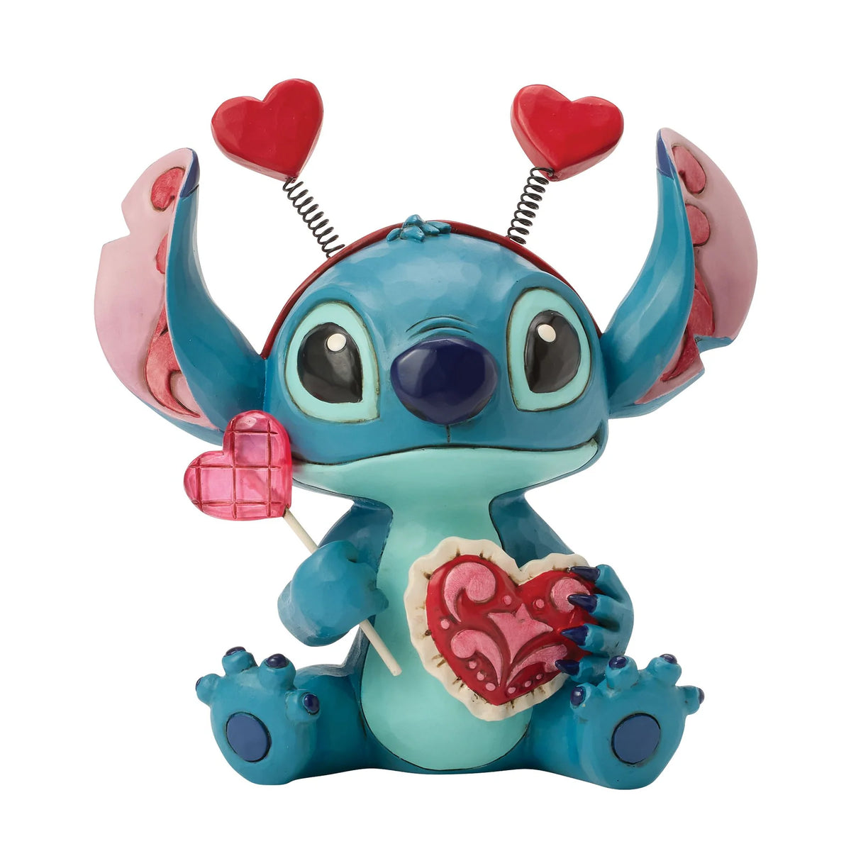 Disney Traditions - "Sucker For Love" Stitch Figurine – Curios Gifts
