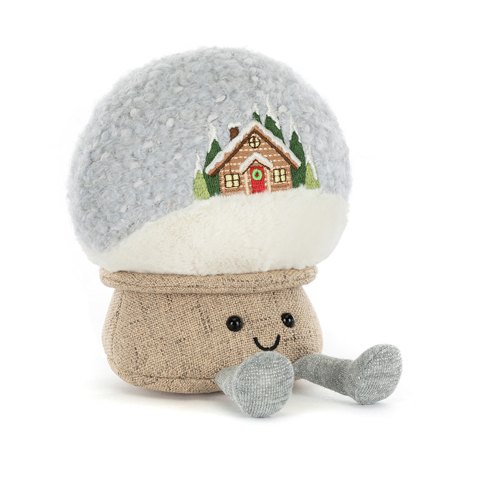 Jellycat Amuseables Snowglobe Soft Toy – Festive Christmas Plush ...