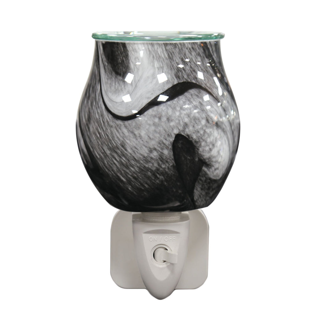 Aroma Accessories Grey Swirl Wall Plug-In Wax Melt Warmer – Curios Gifts