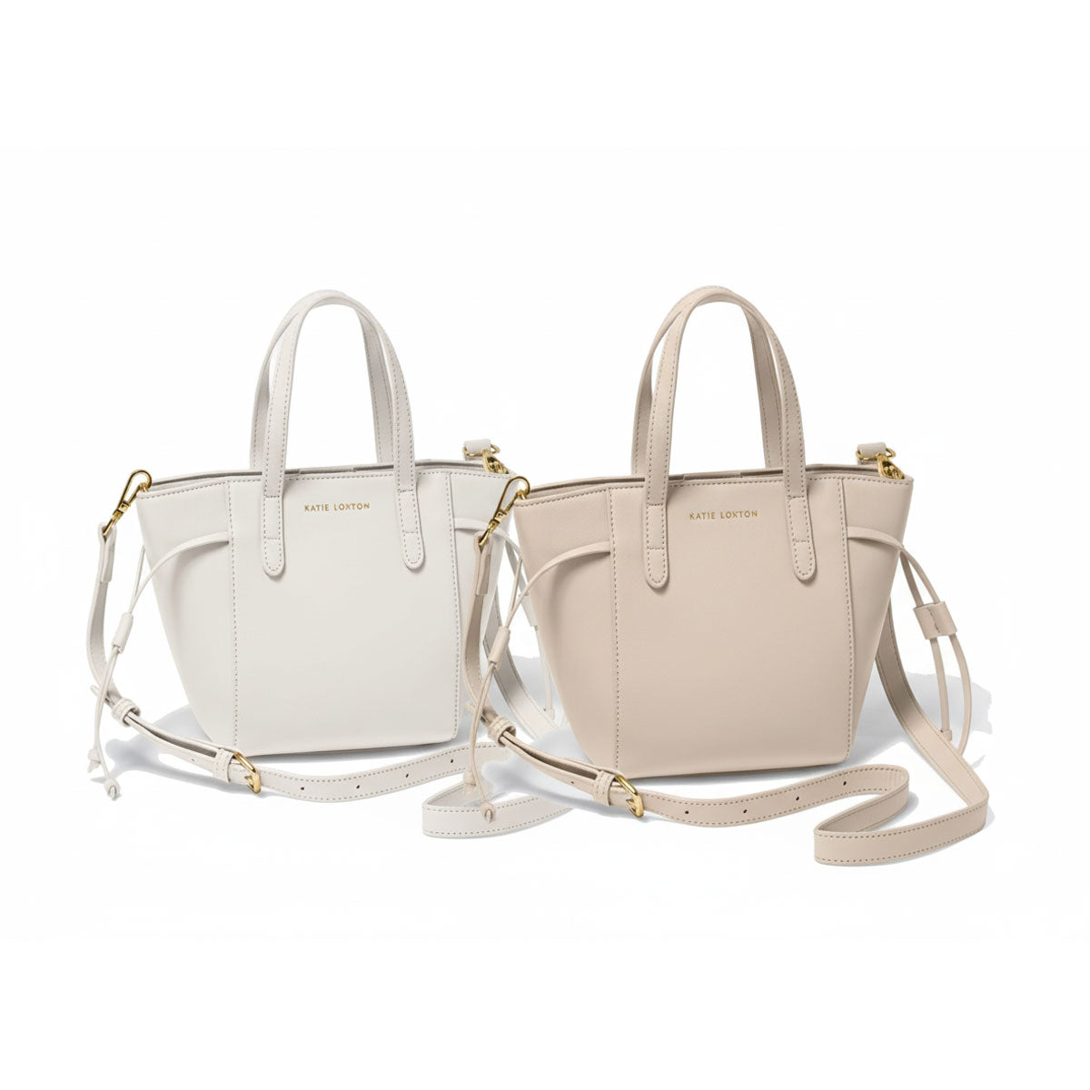 Katie Loxton Ashley Mini Handbag - Off White or Light Taupe – Curios Gifts