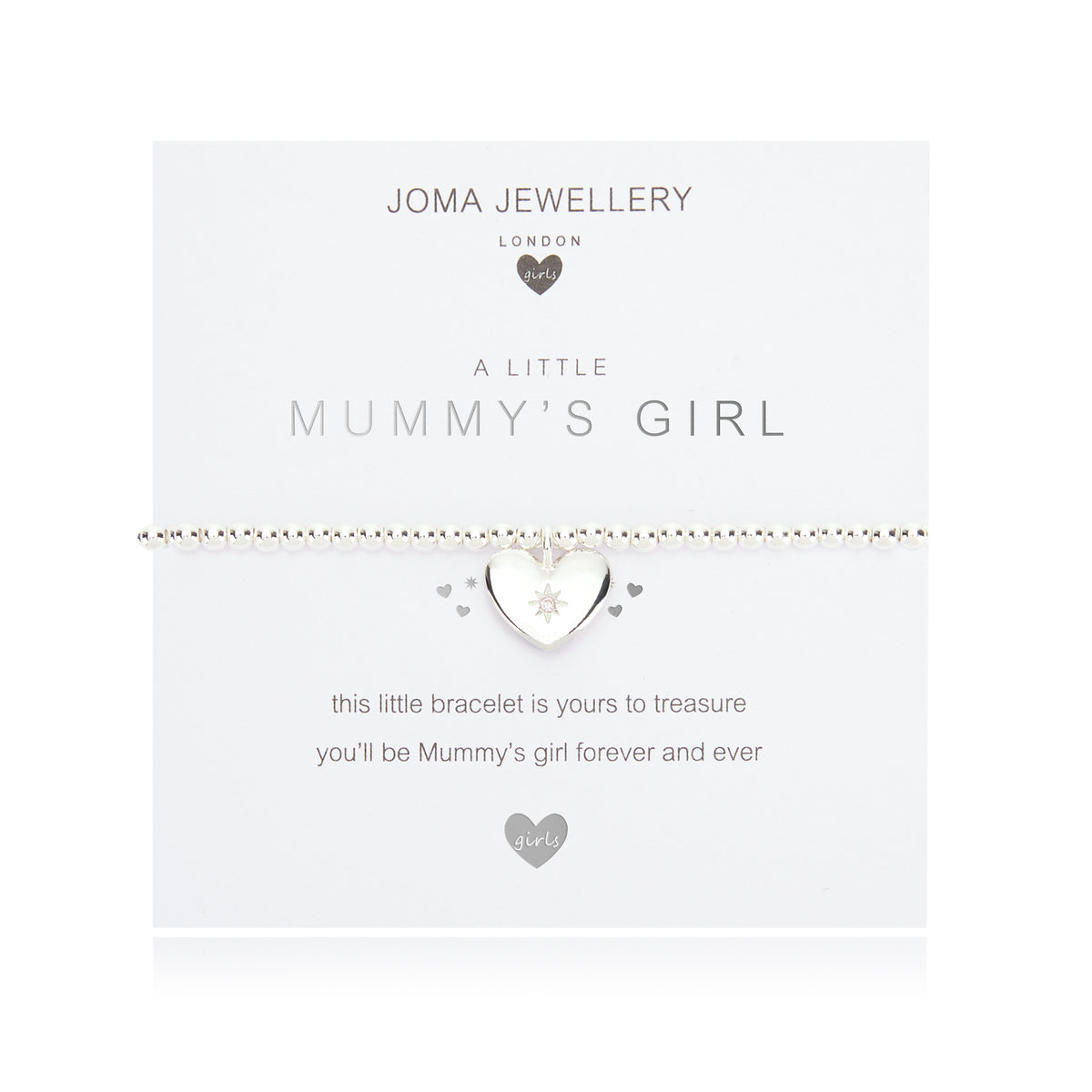 Joma Jewellery Children's Bracelet - A Little Mummy's Girl Gift ...