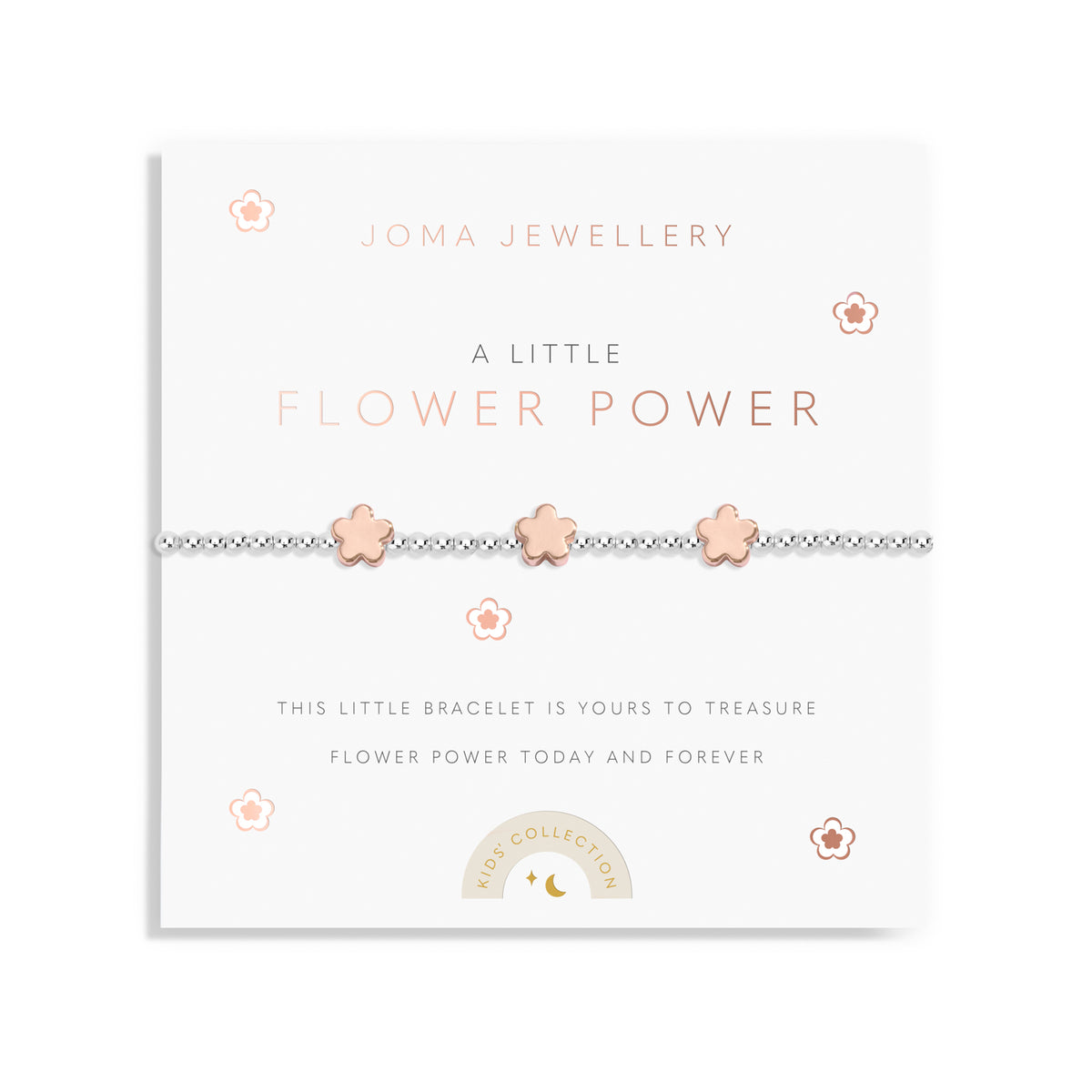 Joma Jewellery A Little Flower Power Children's Bracelet – Curios Gifts