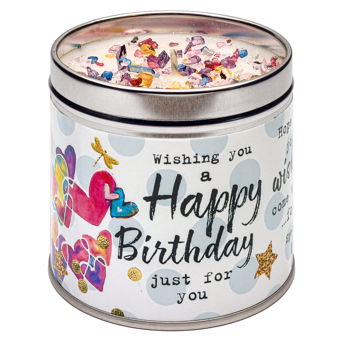 Best Kept Secrets: Happy Birthday Tin Candle - Unique Gift Idea ...