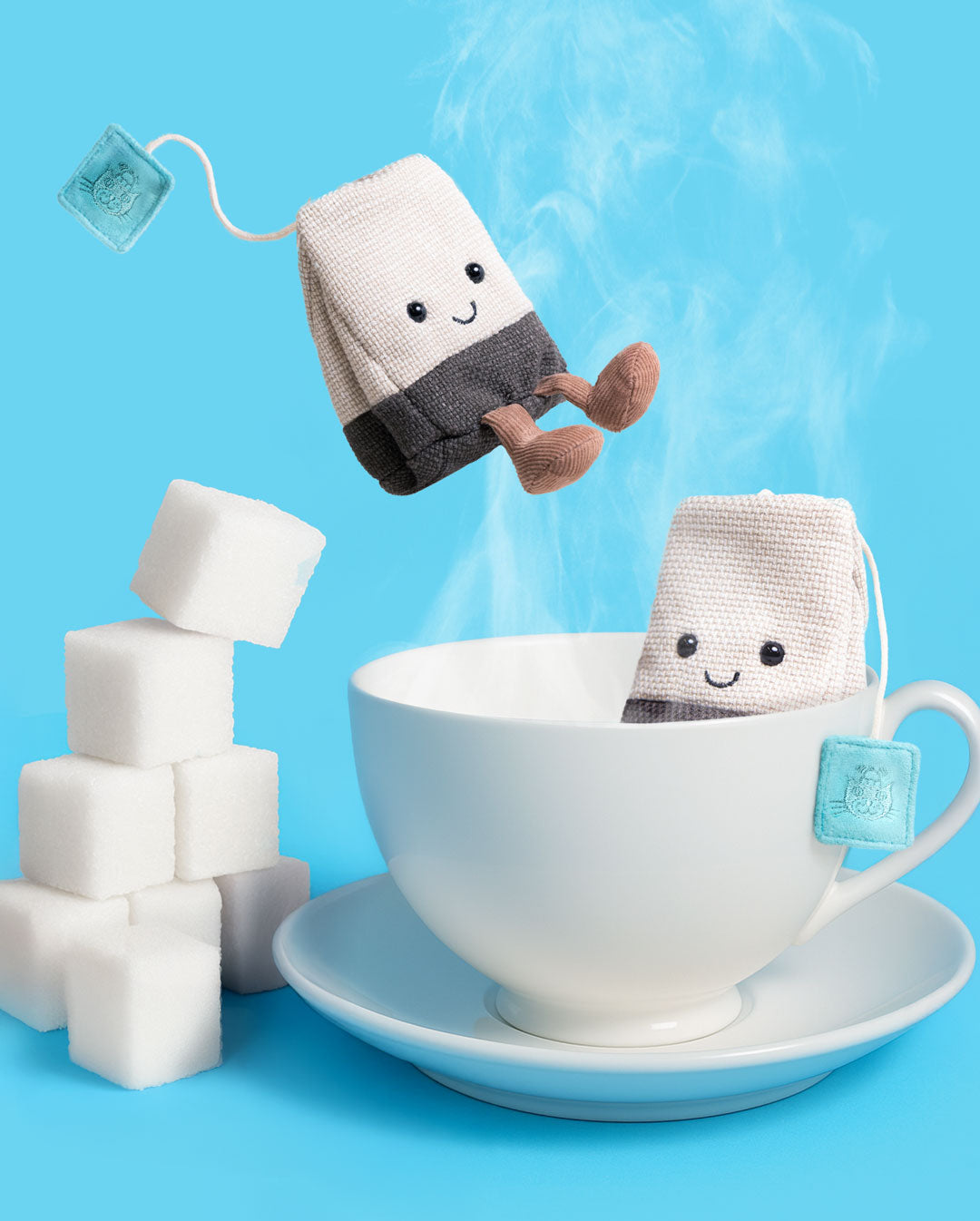 Jellycat Amuseables Steepy Teabag - Independent Exclusive – Curios Gifts