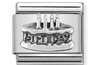 330101/20 CLASSIC SILVER OXIDIZED BIRTHDAY CAKE – Curios Gifts